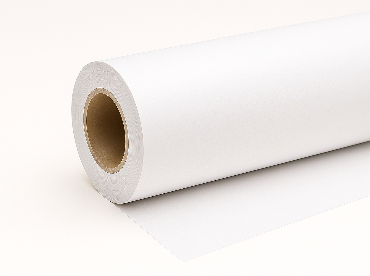 Matte Stay-Flat Polypropylene – 36" x 200' (8mil, 3" Core, Aqueous ...